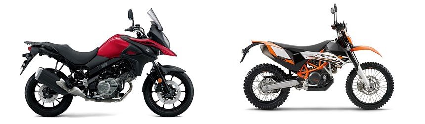 Suzuki V-Strom 650 2021 vs KTM 690 Enduro R 2009