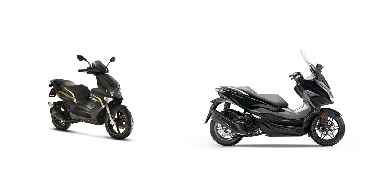 Motorrad Vergleich Gilera RUNNER 125 ST 2015 vs. Honda Forza 125 2022