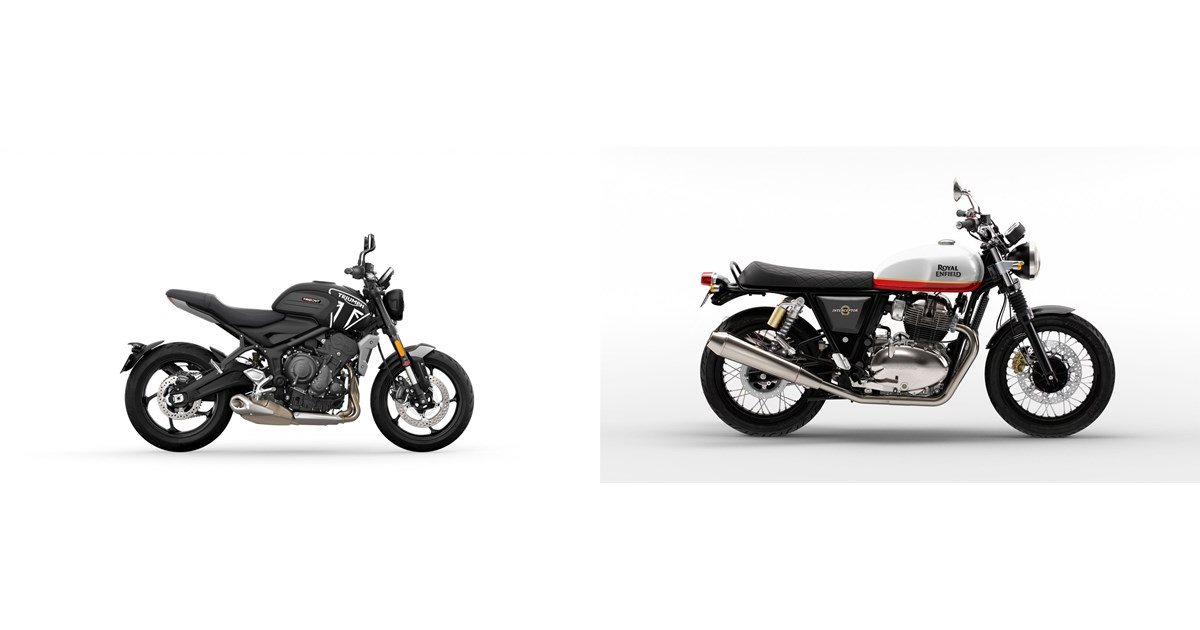 Triumph Trident 660 2022 vs Royal Enfield Interceptor 650 2022