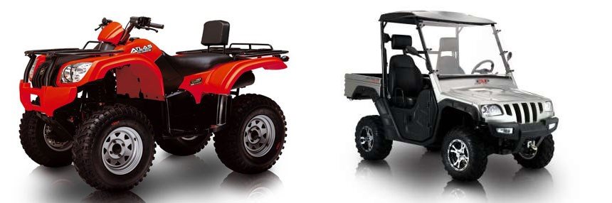 CFMOTO Atlas 500 4×4 2012 vs CFMOTO Rancher 525 2012