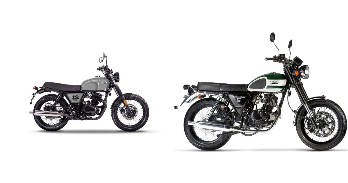 Motorrad Vergleich Brixton Cromwell 125 2022 vs. Mash Seventy Five 2021