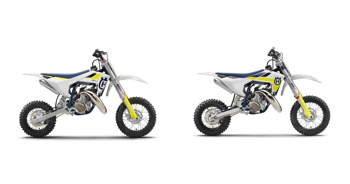 Motorrad Vergleich Husqvarna TC 50 2019 vs. Husqvarna TC 50 2021