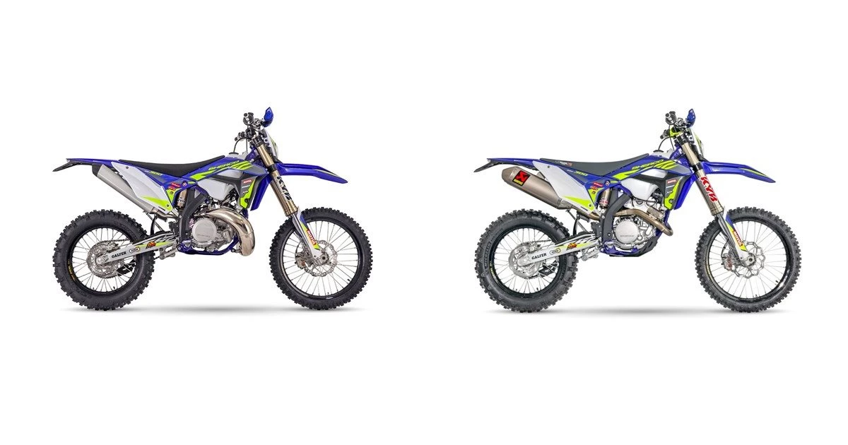 Motorrad Vergleich Sherco 300 SE-R 2022 vs. Sherco 300 SE Factory 2022