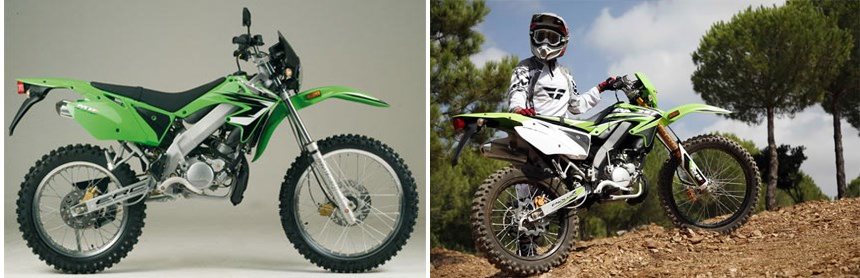 Motorrad Vergleich Motorhispania RYZ Cross 2009 vs. Motorhispania RYZ ...