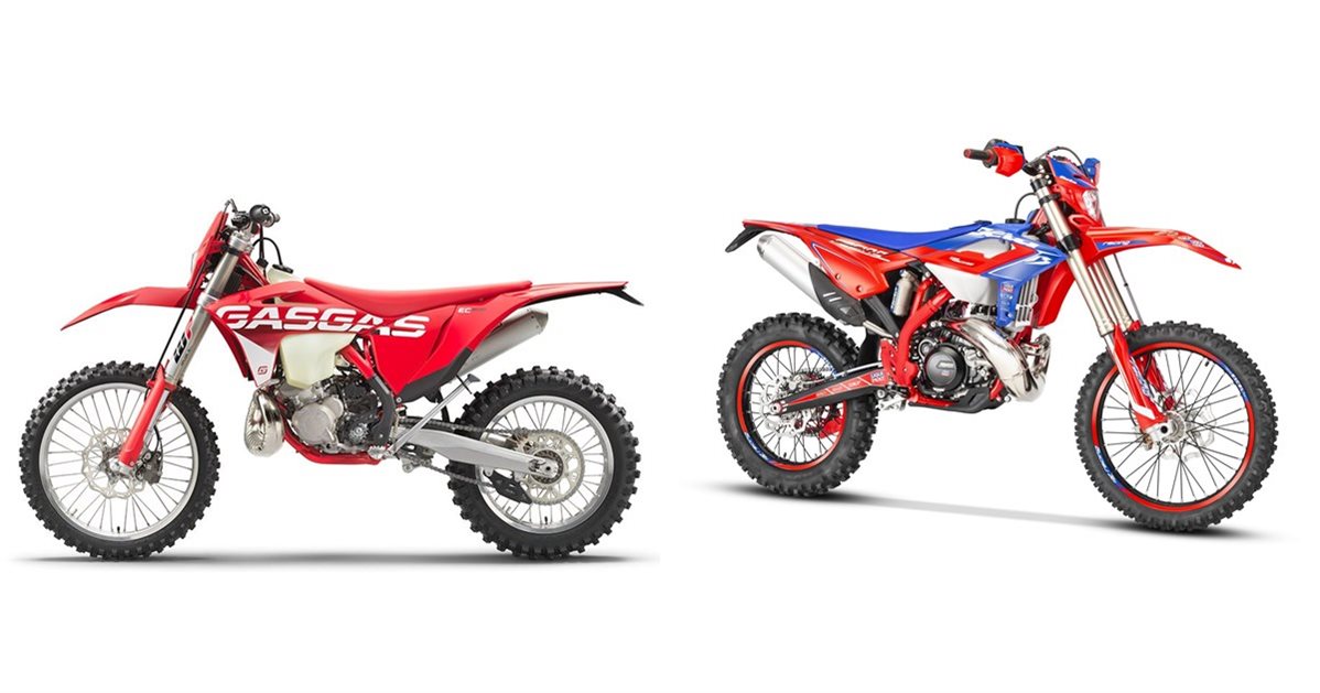 Motorrad Vergleich GASGAS EC 300 2023 vs. Beta RR 300 Racing 2023