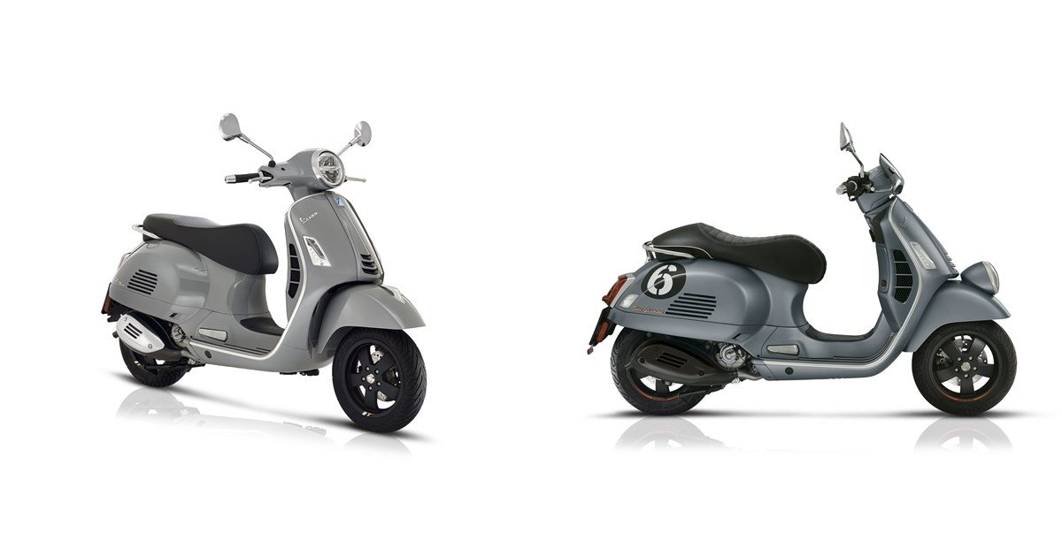 Motorrad Vergleich Vespa GTS 300 hpe Super Tech 2019 vs. Vespa GTV 300 Special Edition Sei ...