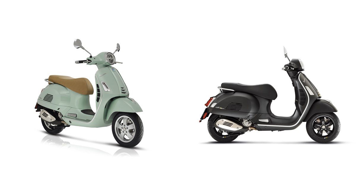 Motorrad Vergleich Vespa GTS 300 hpe 2019 vs. Vespa GTS 300 hpe Super Tech 2021