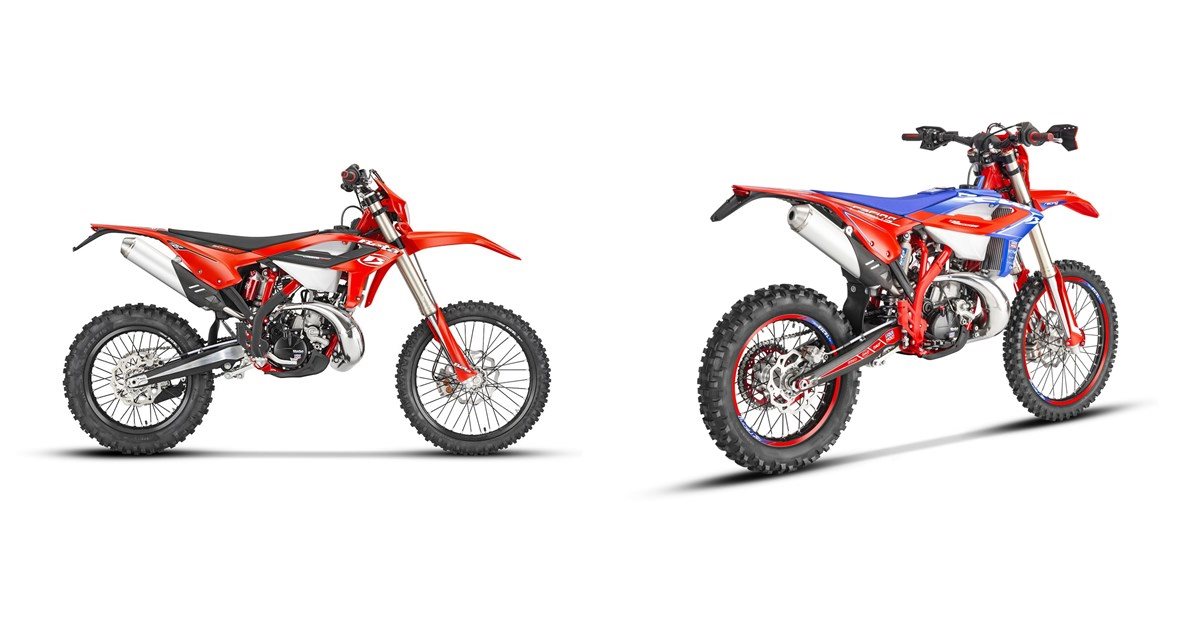 Motorrad Vergleich Beta RR 200 2T 2023 vs. Beta RR Racing 2T 200 2023