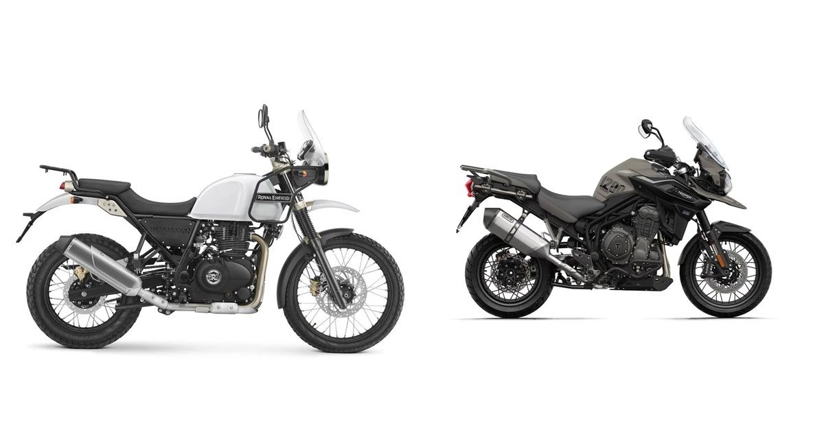 Royal Enfield Himalayan 2020 vs Triumph Tiger 1200 Desert Edition 2020
