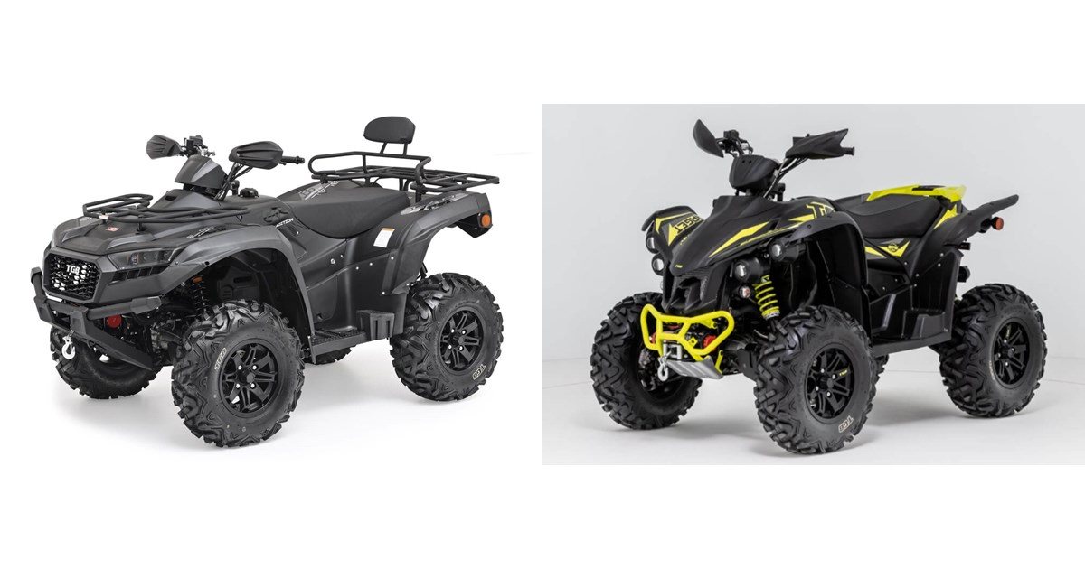 TGB Blade 550 FL EPS Black Edition LOF 2022 vs TGB Target 600 EPS LOF 2022