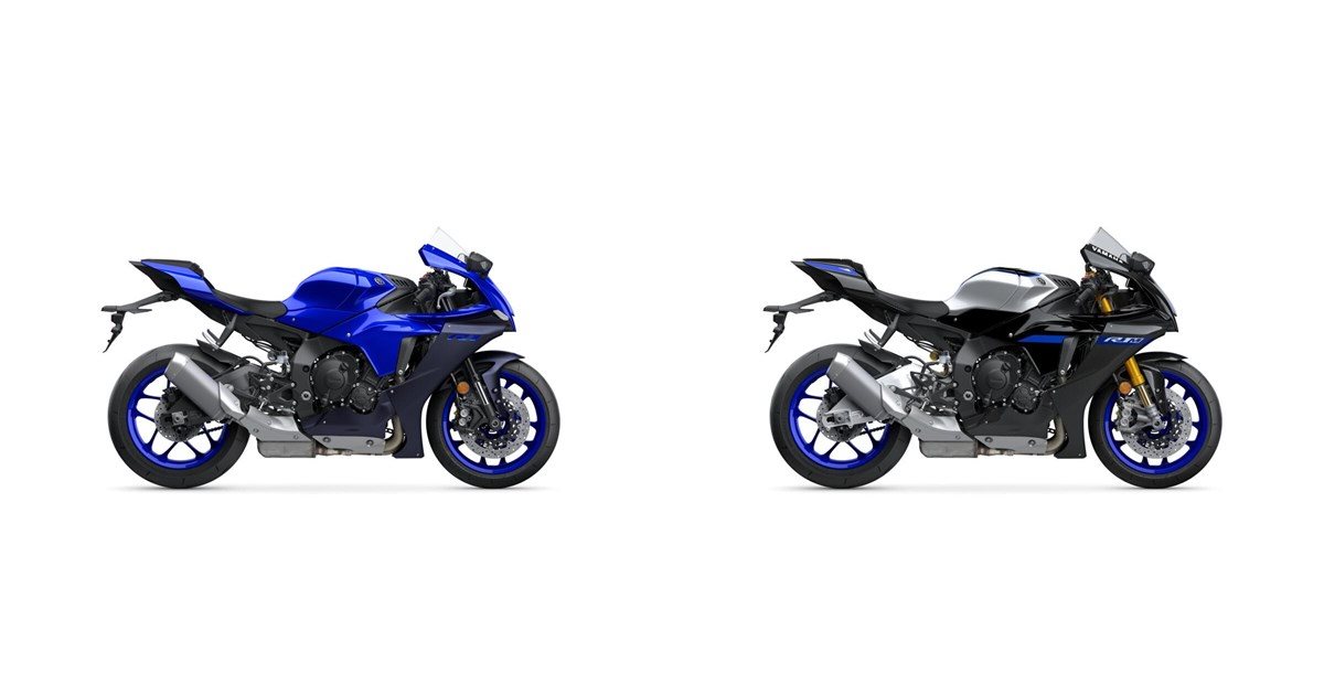 Yamaha R1 2022 vs Yamaha R1M 2023