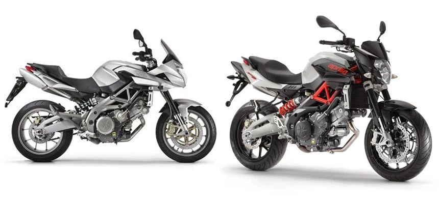 Aprilia SL 750 Shiver GT 2010 vs Aprilia Shiver 750 2013