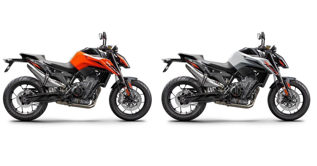 Motorrad Vergleich KTM 790 Duke L 2020 vs. KTM 790 Duke 2023