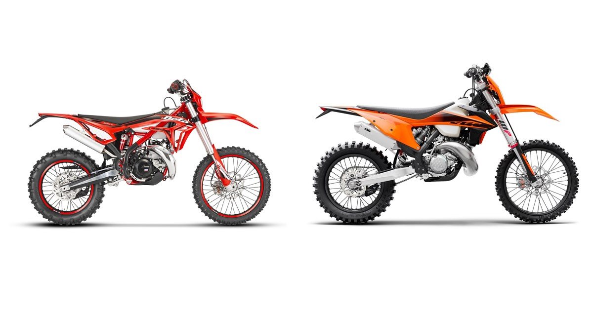 Motorrad Vergleich Beta Xtrainer 300 2023 vs. KTM 150 EXC TPI 2021