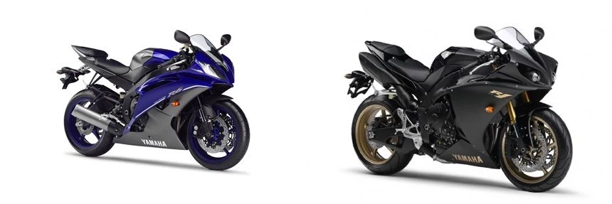 Yamaha YZF-R6 2013 vs Yamaha R1 2010