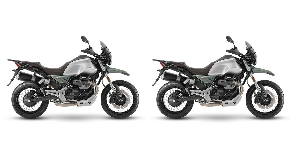 Moto Guzzi V85 TT Centenario 2021 vs Moto Guzzi V85 TT Centenario 2022