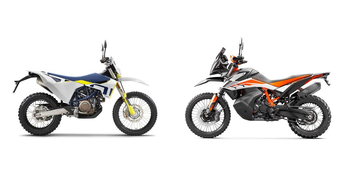 Husqvarna 701 Enduro 2020 vs KTM 790 Adventure R 2019