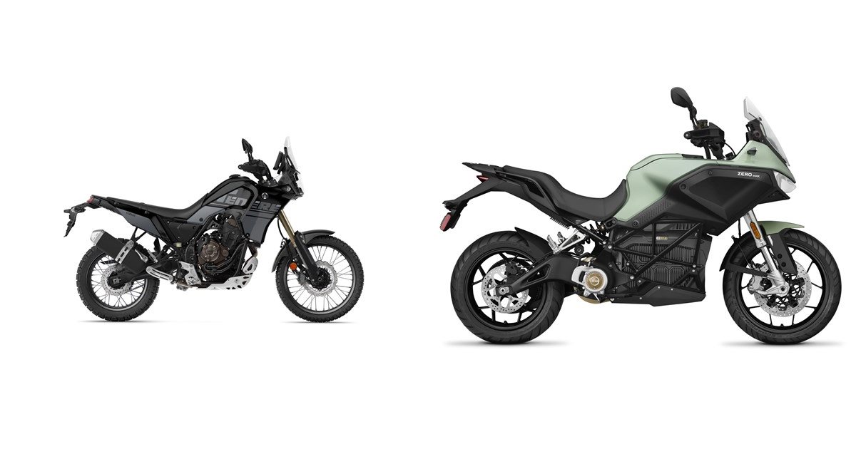 Motorrad Vergleich Yamaha Tenere 700 2022 vs. Zero DSR/X 2022