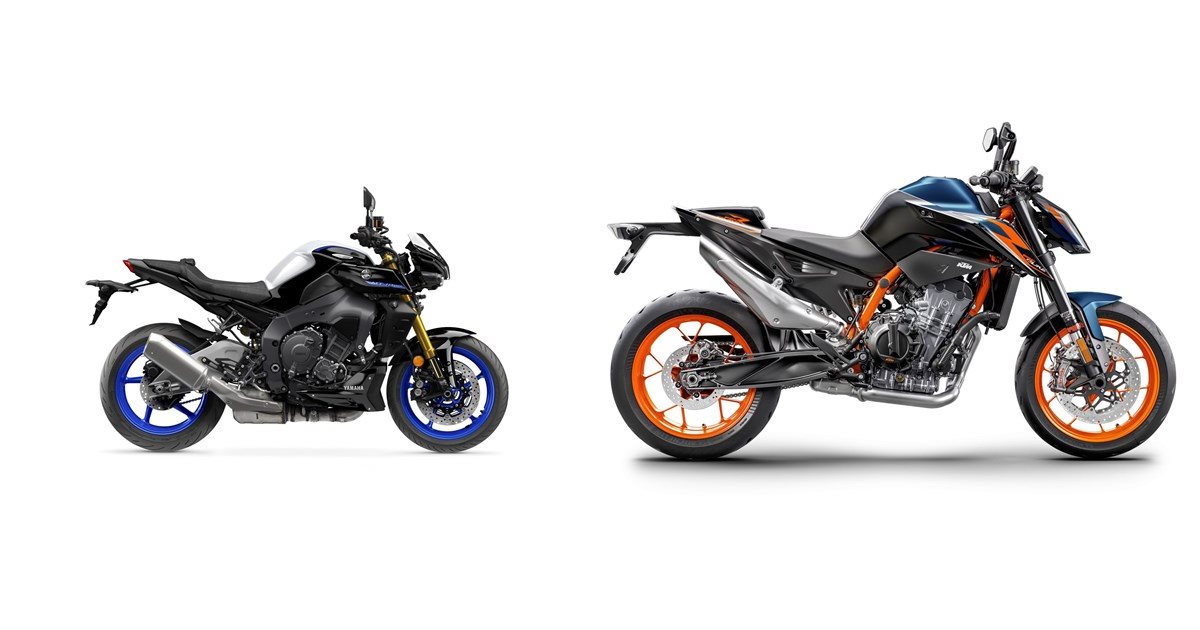 Motorrad Vergleich Yamaha MT-10 SP 2022 vs. KTM 890 Duke R 2022