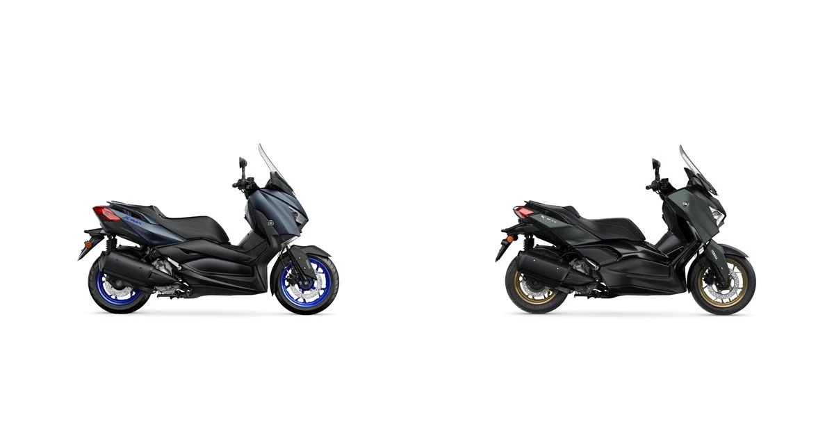 Yamaha XMAX 300 2022 vs Yamaha XMAX 300 Tech MAX 2023