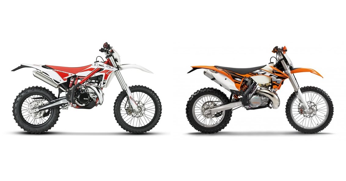 Motorrad Vergleich Beta Xtrainer 300 2017 vs. KTM 300 EXC 2013
