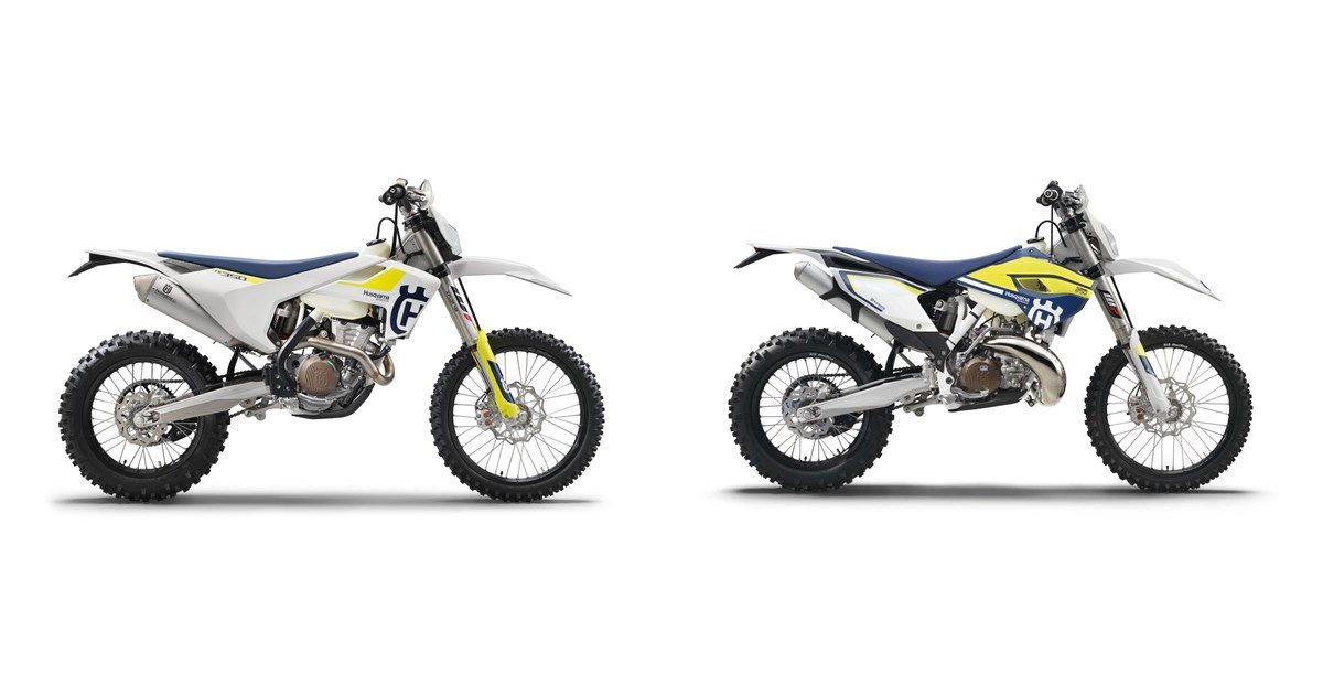 Motorrad Vergleich Husqvarna FE 350 2019 vs. Husqvarna TE 250 2016