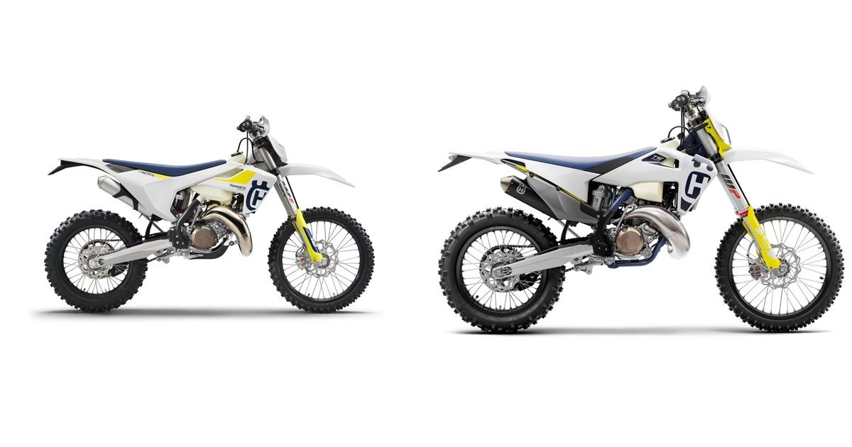 Motorrad Vergleich Husqvarna TX 125 2019 vs. Husqvarna TE 150i 2020