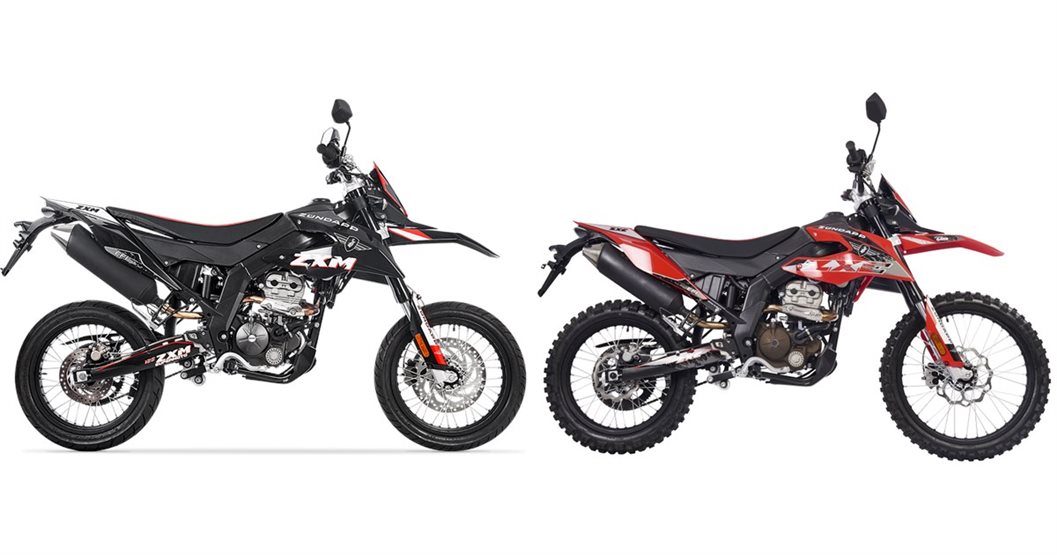 Motorrad Vergleich Zündapp ZXE 125 2018 vs. Zündapp ZXE 125 2020