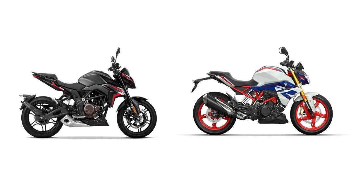Motorrad Vergleich Voge 300R 2022 vs. BMW G 310 R 2022