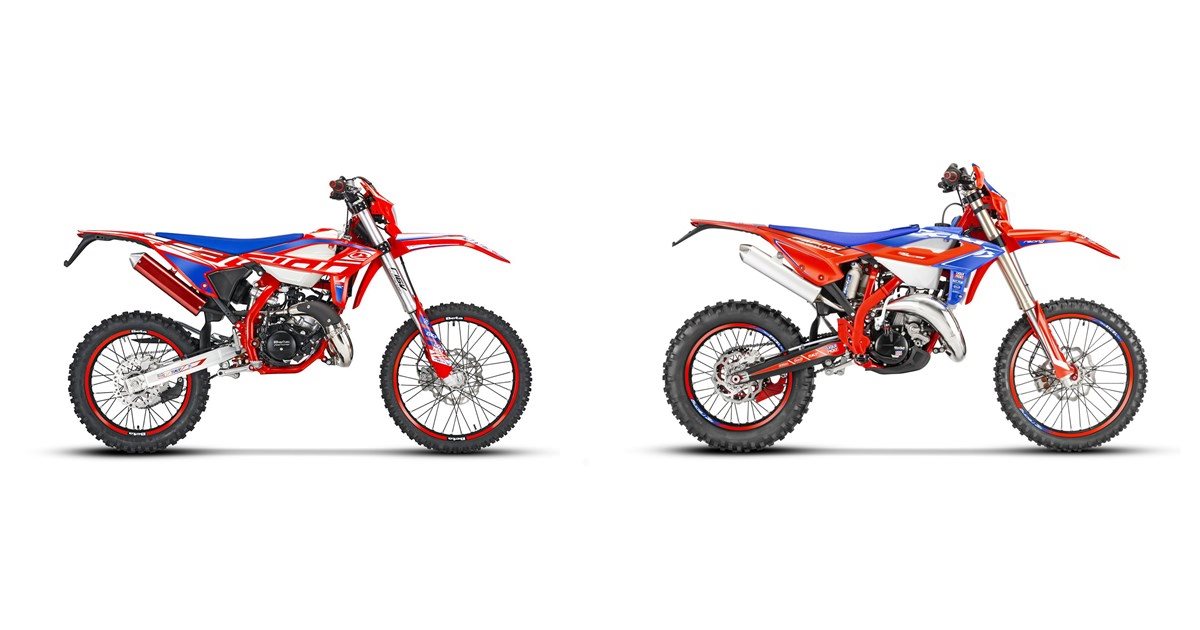 Motorrad Vergleich Beta RR 50 Racing 2023 vs. Beta RR 125 2T Racing 2023