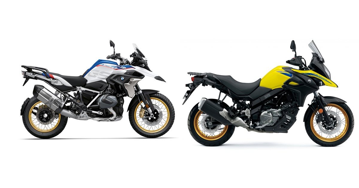 BMW R 1250 GS 2019 vs Suzuki V-Strom 650 XT 2021