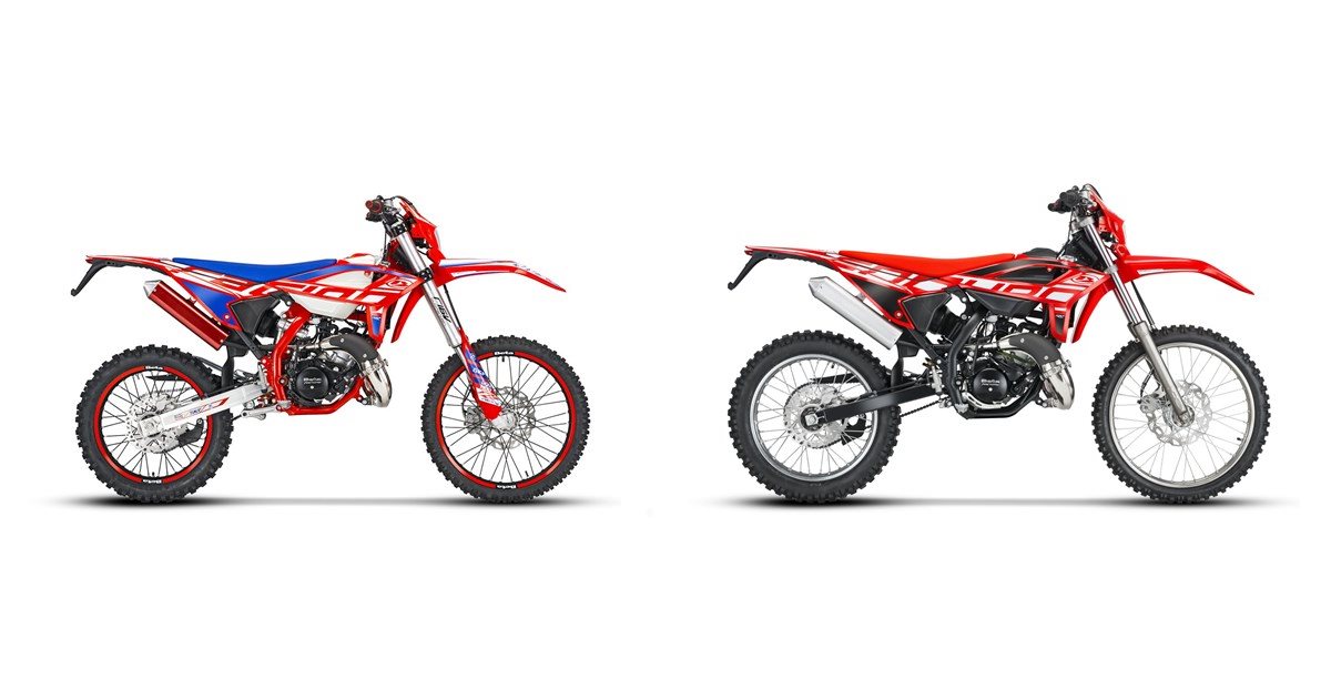 Motorrad Vergleich Beta RR 50 Racing 2023 vs. Beta RR 50 Enduro 2021