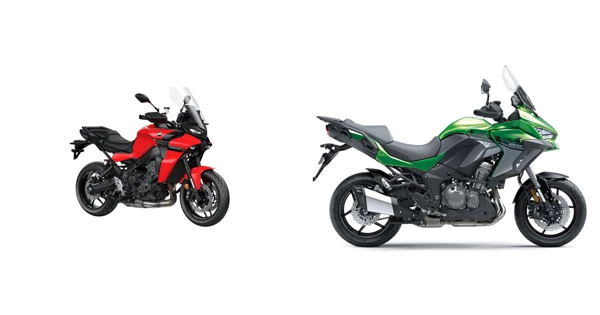 Yamaha Tracer 9 2021 vs Kawasaki Versys 1000 SE 2019