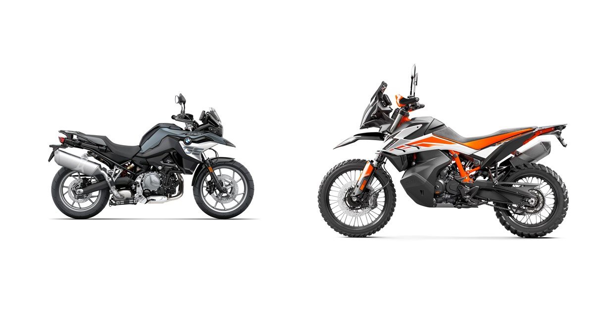BMW F 750 GS 2021 vs KTM 790 Adventure R 2019