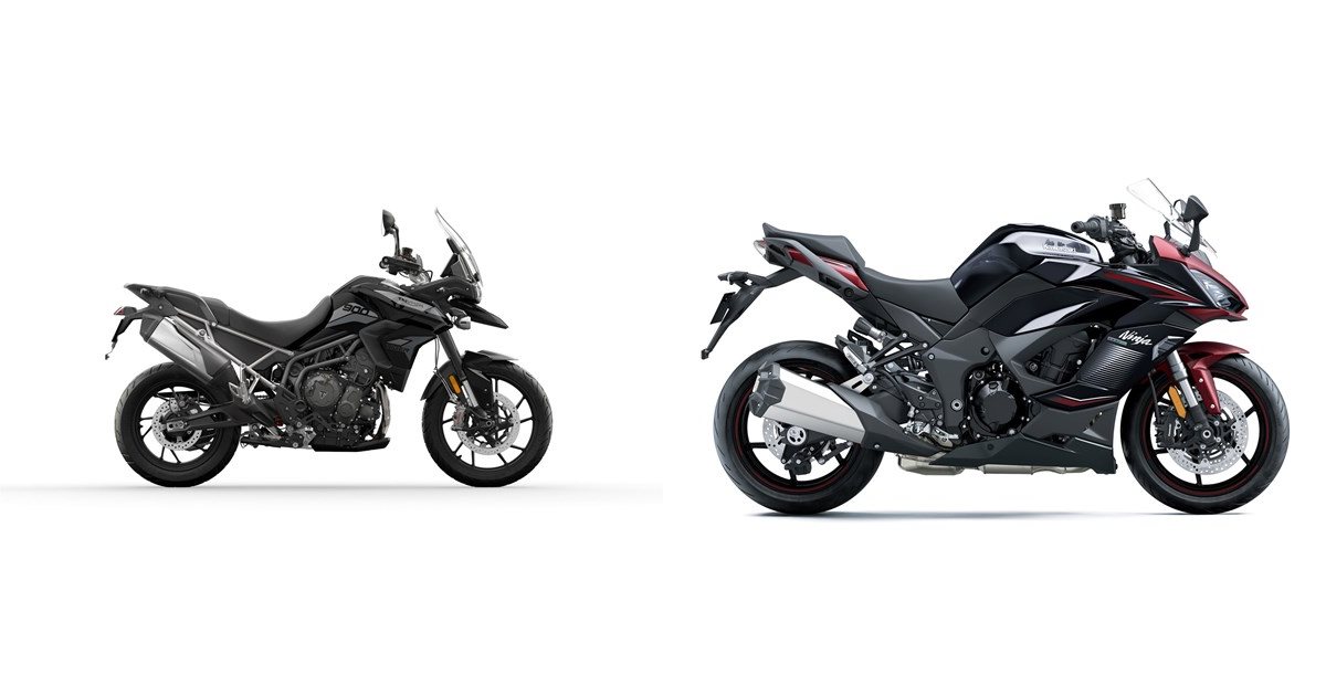 Triumph Tiger 900 GT Pro 2023 vs Kawasaki Ninja 1000SX 2023