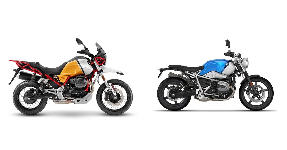 Moto Guzzi V85 TT 2021 vs BMW R nineT Scrambler 2022