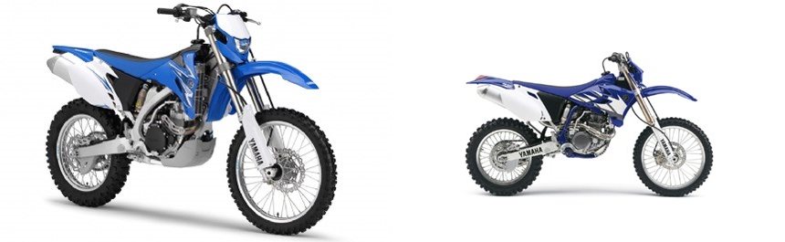 Motorrad Vergleich Yamaha WR450F 2009 vs. Yamaha WR450F 2007