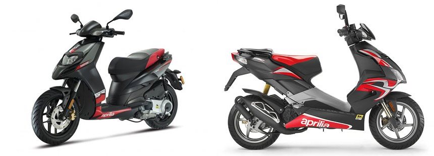 Motorrad Vergleich Aprilia SR 50 Motard 2019 vs. Aprilia SR 50 R 2010