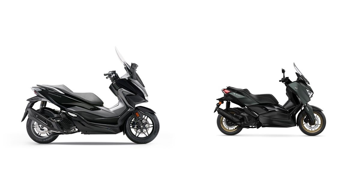 Honda Forza 125 2021 vs Yamaha XMAX 125 Tech MAX 2023