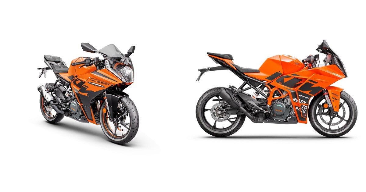 Motorrad Vergleich KTM RC 390 2022 vs. KTM RC 390 2023