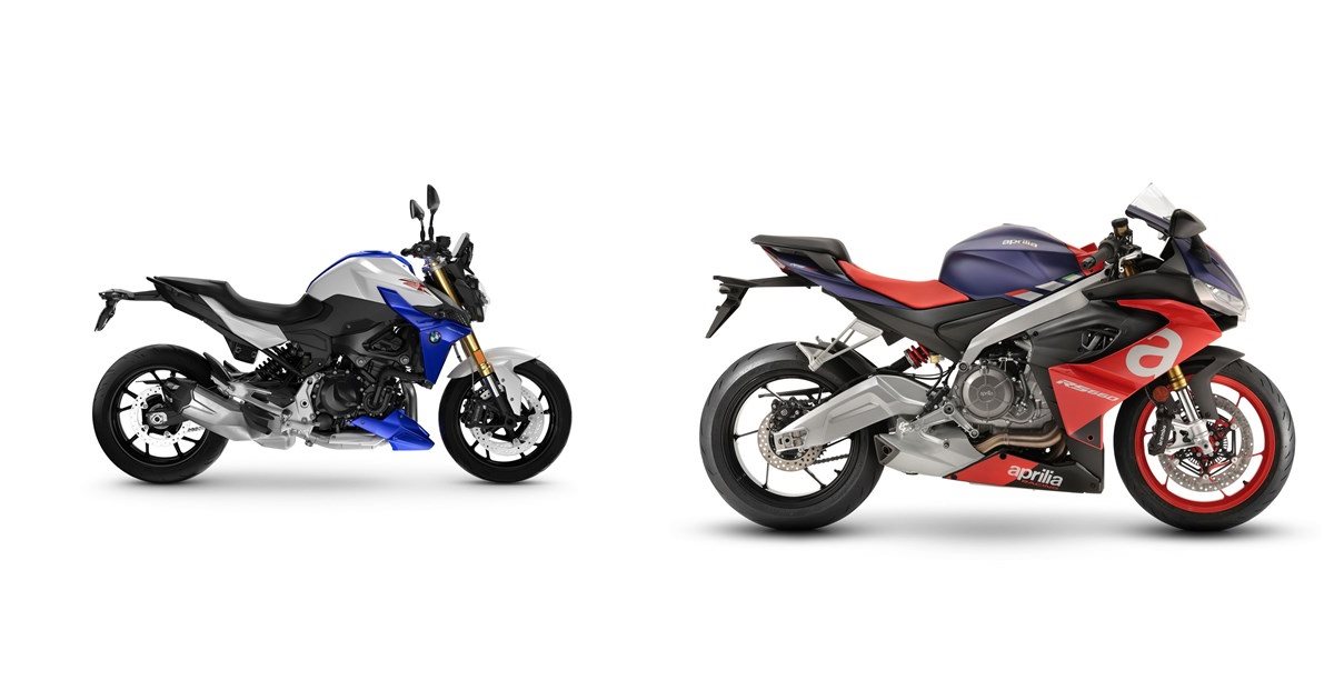 Comparaison des motos BMW F 900 R 2023 VS. Aprilia RS 660 2022