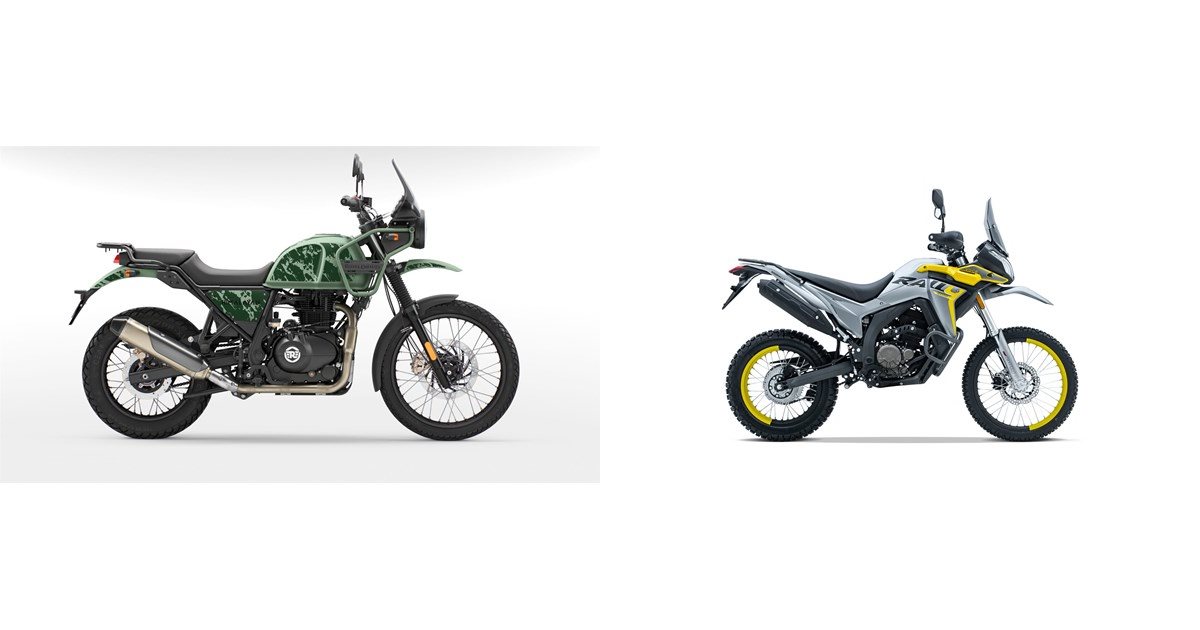 Motorrad Vergleich Royal Enfield Himalayan 410 2022 vs. Voge 300 Rally 2023