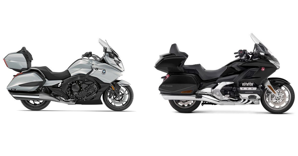 BMW K 1600 Grand America 2020 vs Honda GL 1800 Goldwing Tour DCT 2020