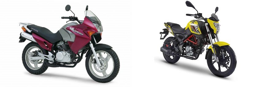 Motorrad Vergleich Honda XL 125 V Varadero 2005 vs. KSR Moto GRS 125 2017