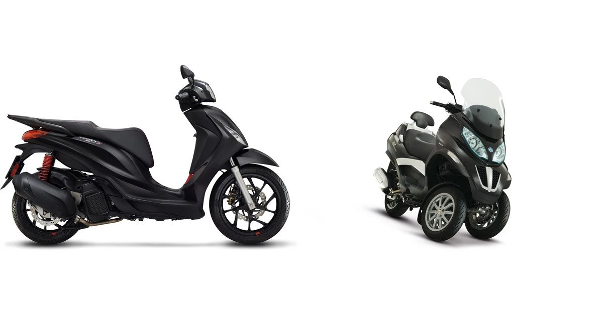 Piaggio Medley 125 S 2021 vs Piaggio MP3 300 ie Sport 2015