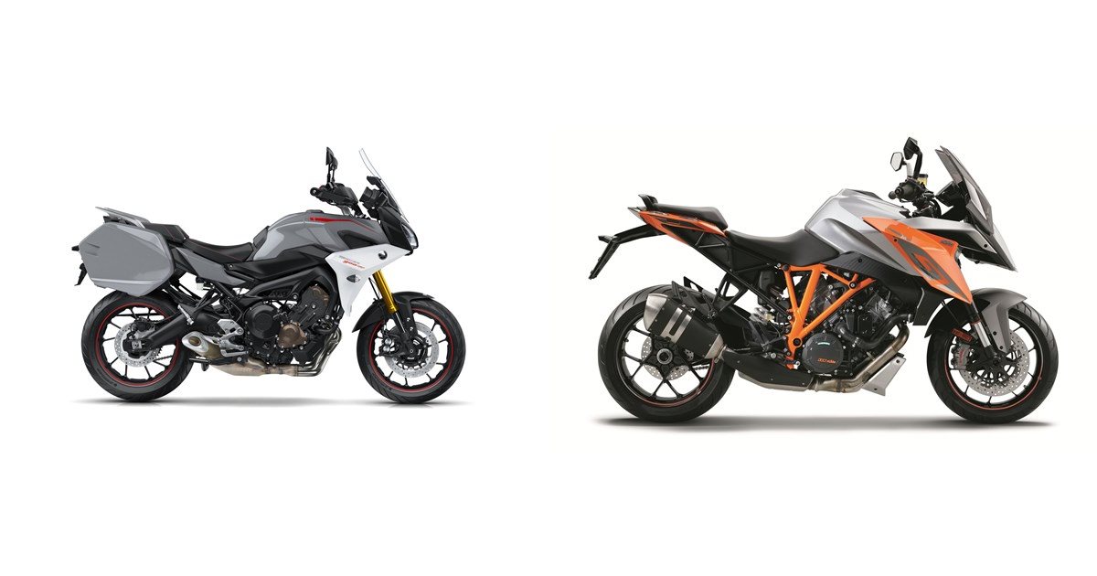 Motorrad Vergleich Yamaha Tracer 900 GT 2018 vs. KTM 1290 Super Duke GT ...