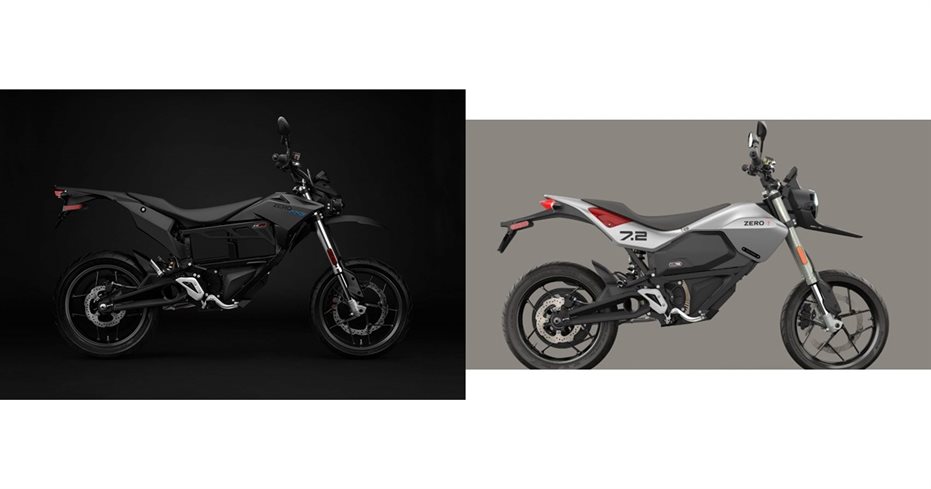 Motorrad Vergleich Zero FXS 2017 vs. Zero FXE 2022