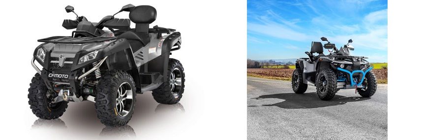 Motorrad Vergleich CFMOTO Terralander 800 V2 EFI 4×4 2012 vs. Stels Guepard 800 Touring 2021