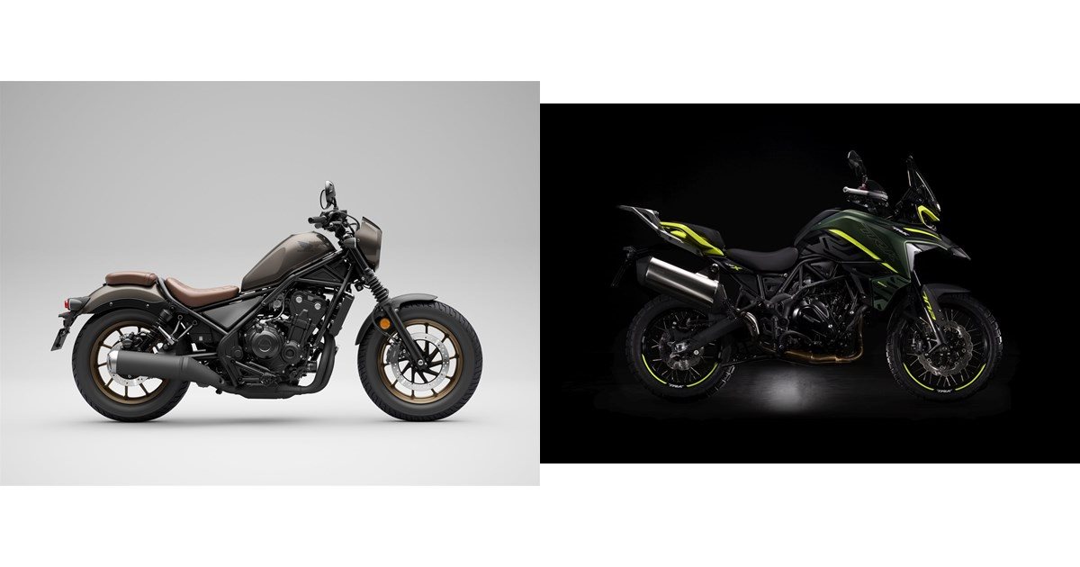 Honda CMX500 Rebel S 2023 vs Benelli TRK 702 X 2023