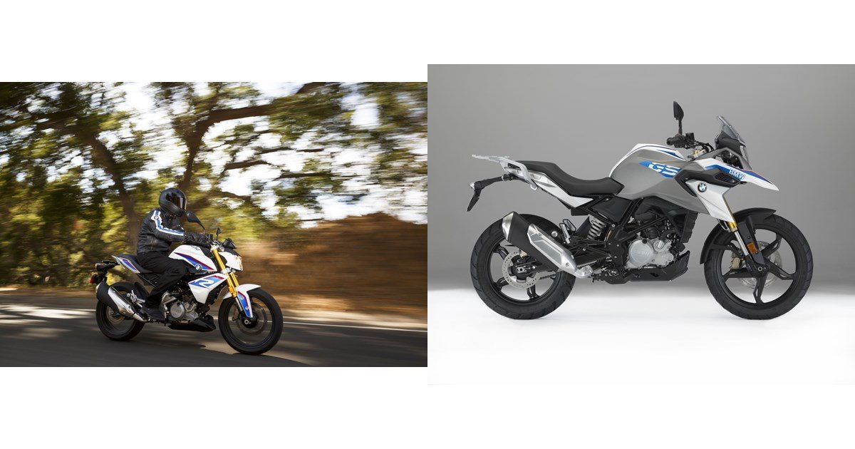 Comparaison des motos BMW G 310 R 2017 VS. BMW G 310 GS 2017
